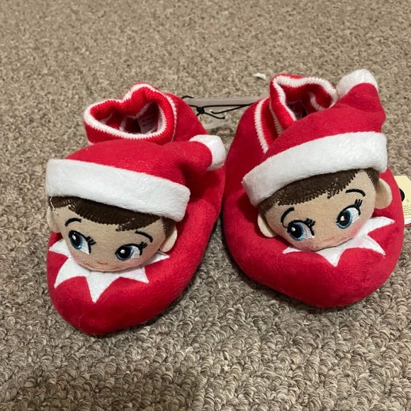 Shoes | Kids Elf On The Shelf Slippers | Poshmark